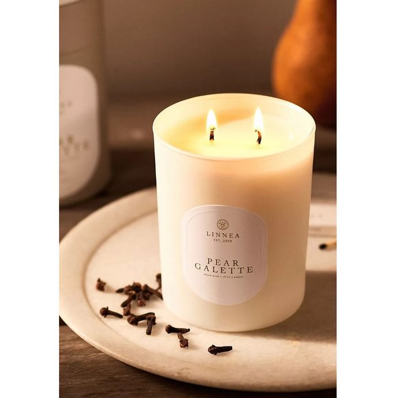 Linnea | Accents | Linnea Candle Pear Galette 1oz 311g Two Wick ...